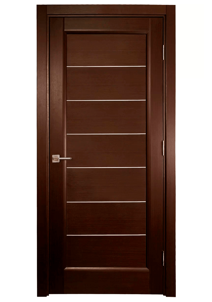 Puerta Contraplacada Interior Wengue 207x90x7