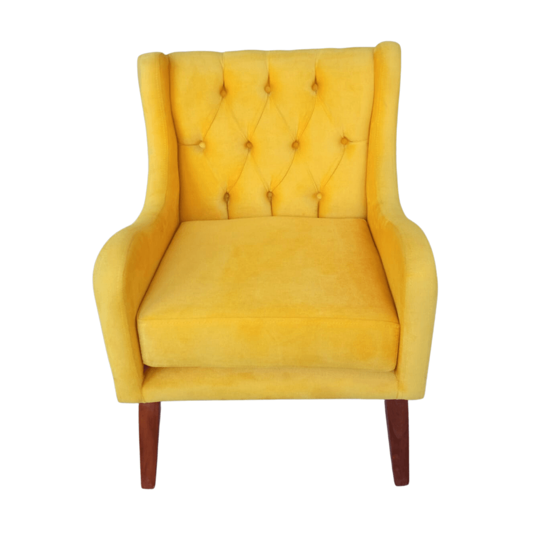 Butaca para Sala Moderno Amarillo
