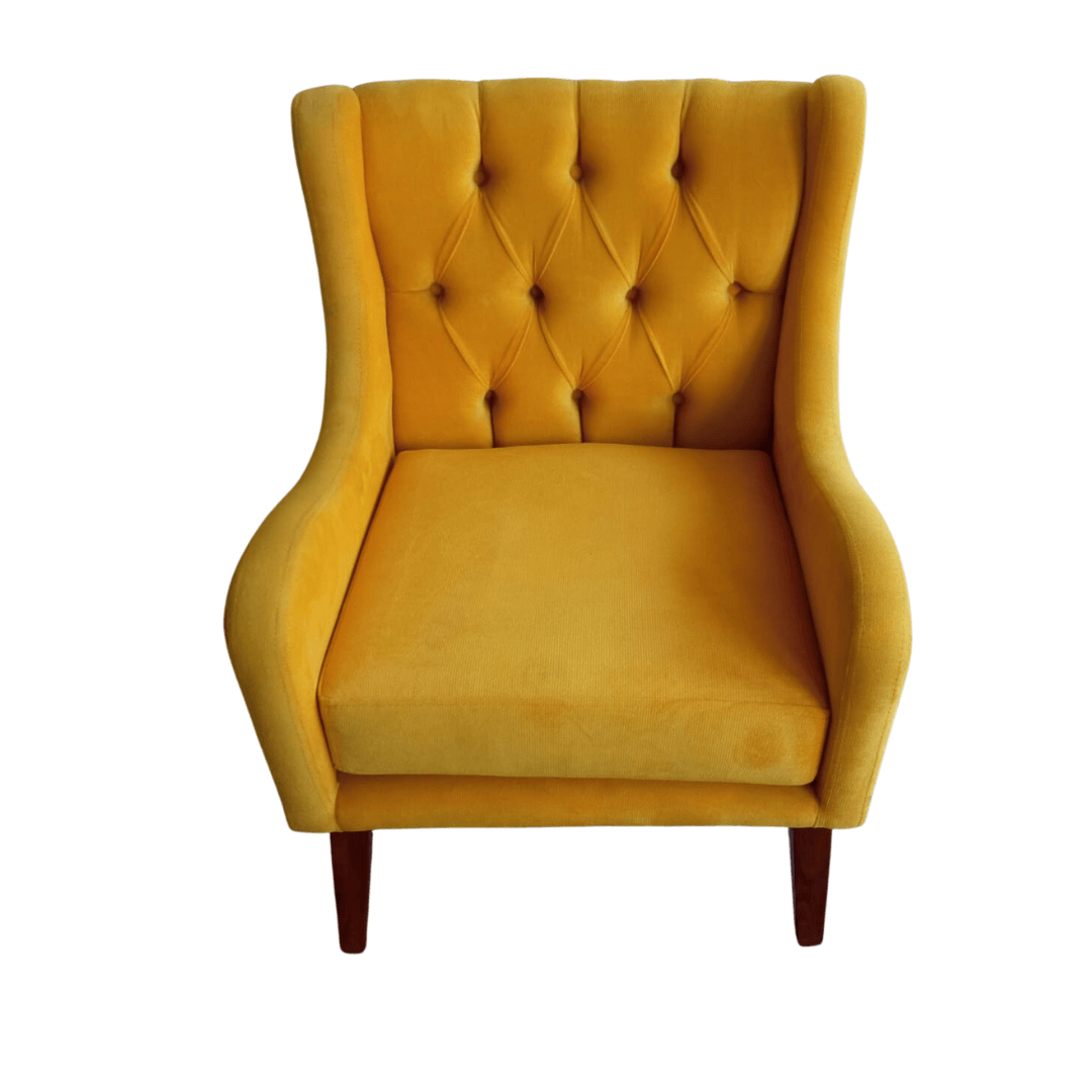 Butaca para Sala Moderno Amarillo