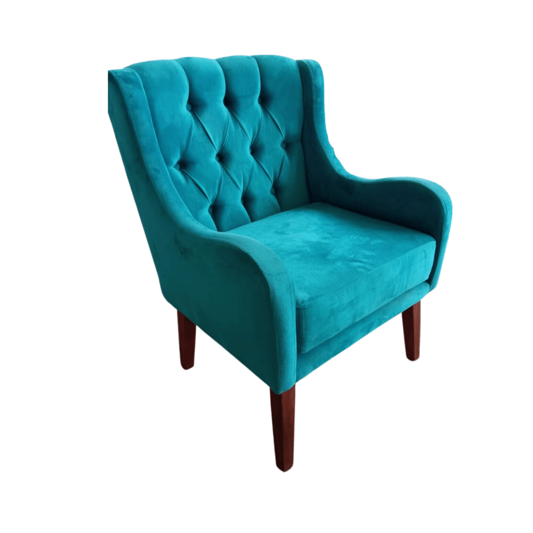 Butaca para Sala Moderno Turquesa