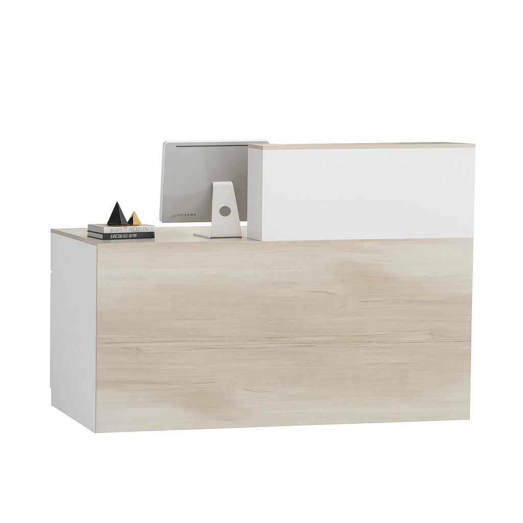 Counter de Recepción Moderno Malva 140cm