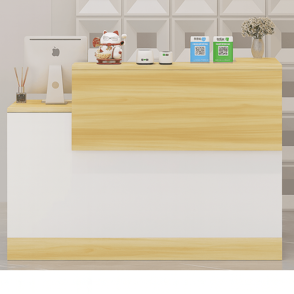 Counter de Recepción Moderno Malva 120cm