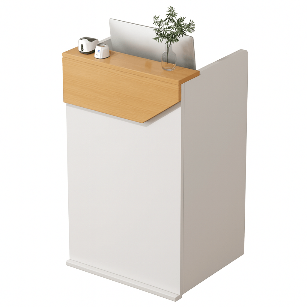 Counter de Recepción Melamina Malva 60cm